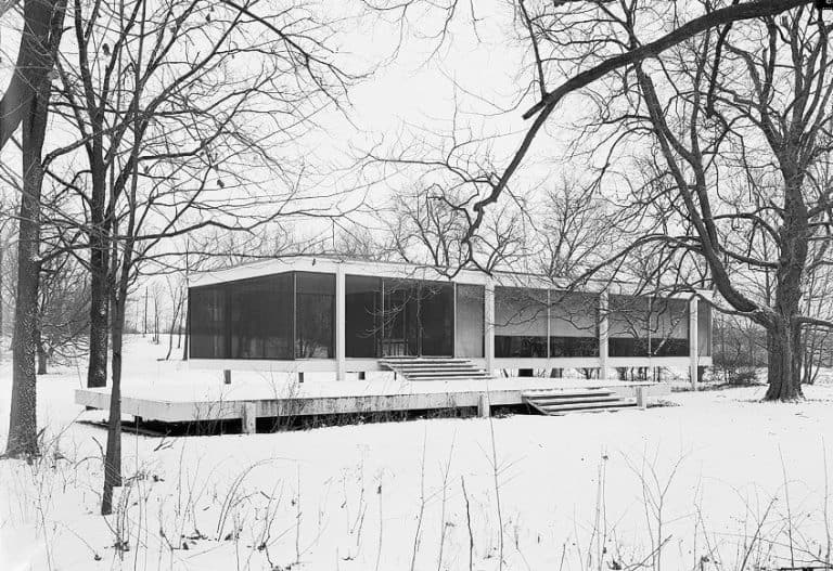 Farnsworth House - The House Built by Ludwig Mies van der Rohe