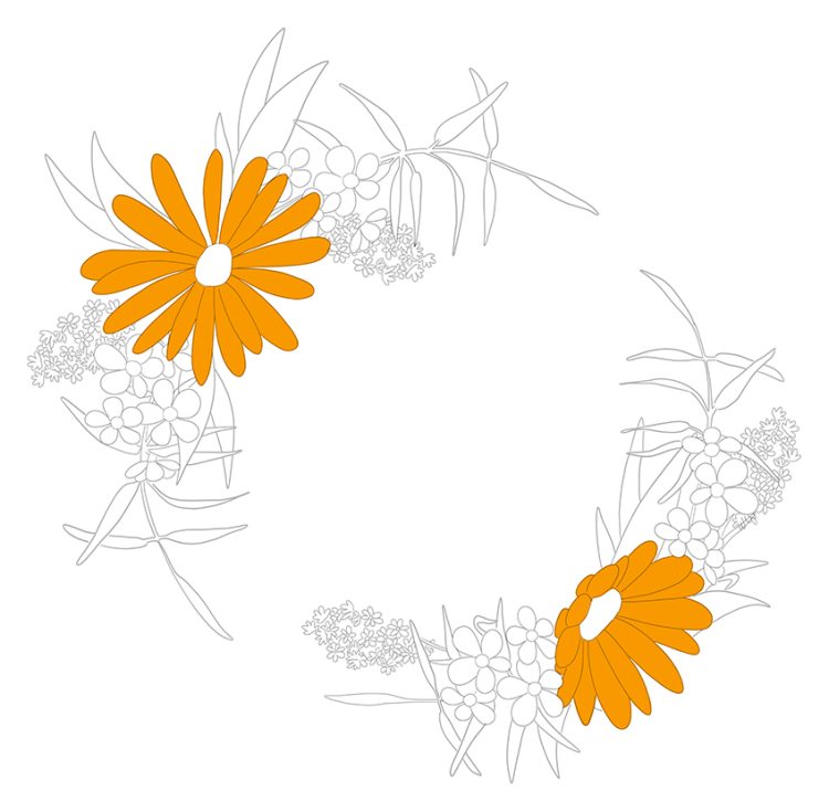 How to Draw a Floral Design - Create an Easy Flower Design