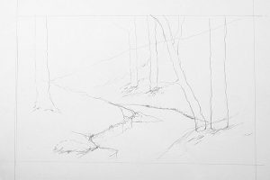 How to Draw a Forest - Step-by-Step Drawing Tutorial