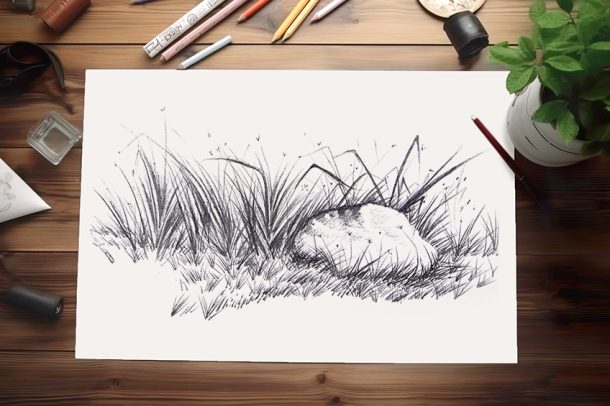 How to Draw Grass - A Step-by-Step Drawing Guide