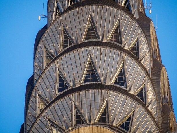 Chrysler Building - Architecture of the Chrysler Building in New York