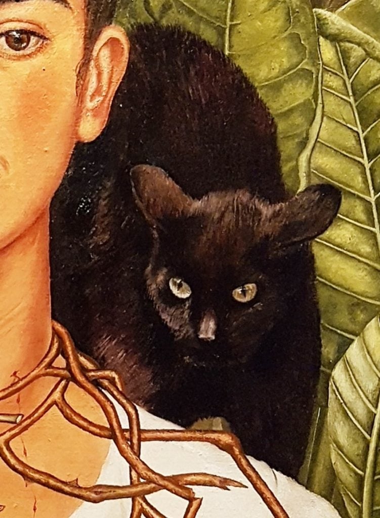 "Self-Portrait with Thorn Necklace and Hummingbird" - Frida Kahlo