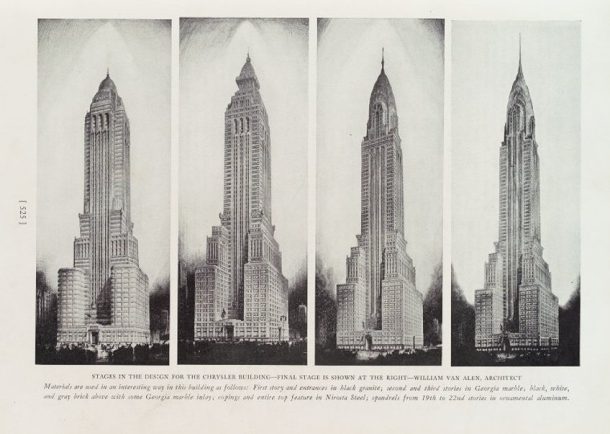 Chrysler Building - Architecture of the Chrysler Building in New York