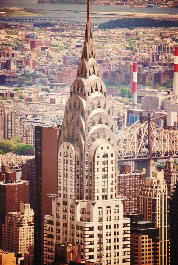 Chrysler Building - Architecture of the Chrysler Building in New York