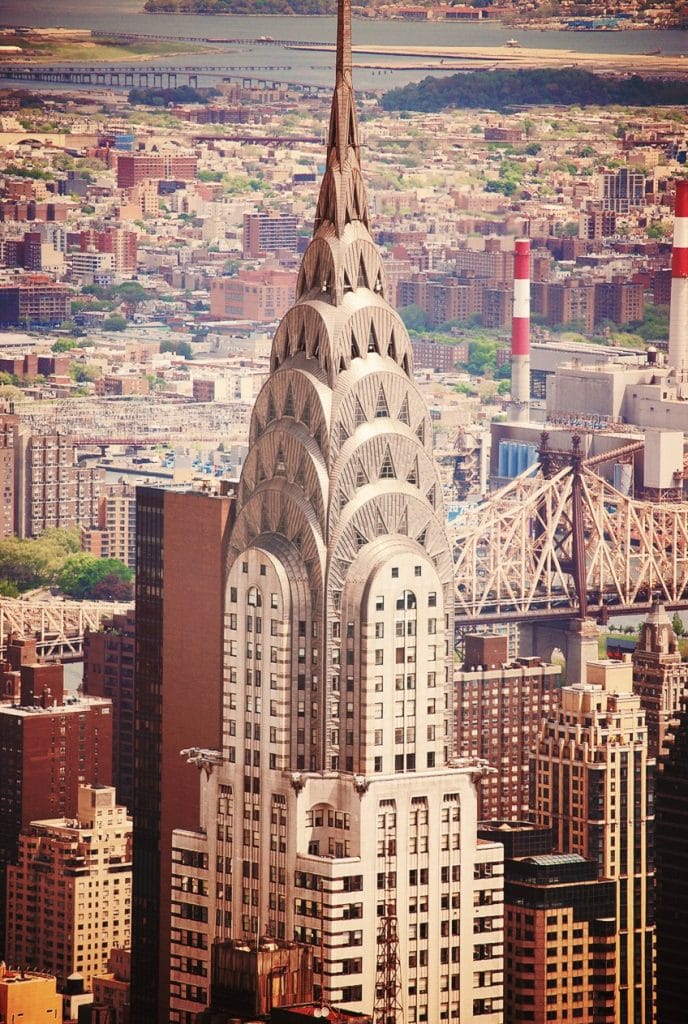 Chrysler Building - Architecture of the Chrysler Building in New York