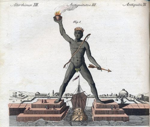 "Colossus of Rhodes" - The Seven Wonders of the Ancient World
