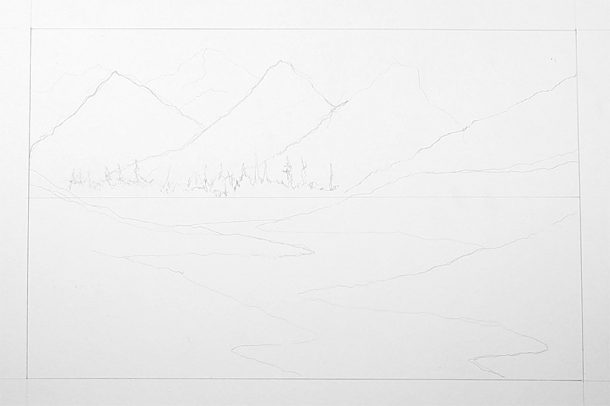 How to Draw Landscapes – Landscape Drawing for Beginners