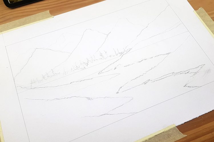 How to Draw Landscapes – Landscape Drawing for Beginners