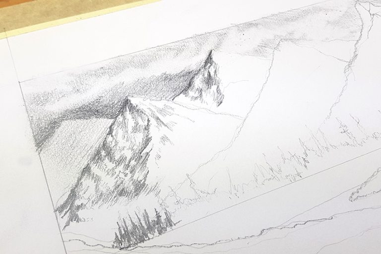 How to Draw Landscapes – Landscape Drawing for Beginners