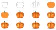 How to Draw a Pumpkin - A Festive Pumpkin Drawing Tutorial