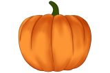 How to Draw a Pumpkin - A Festive Pumpkin Drawing Tutorial
