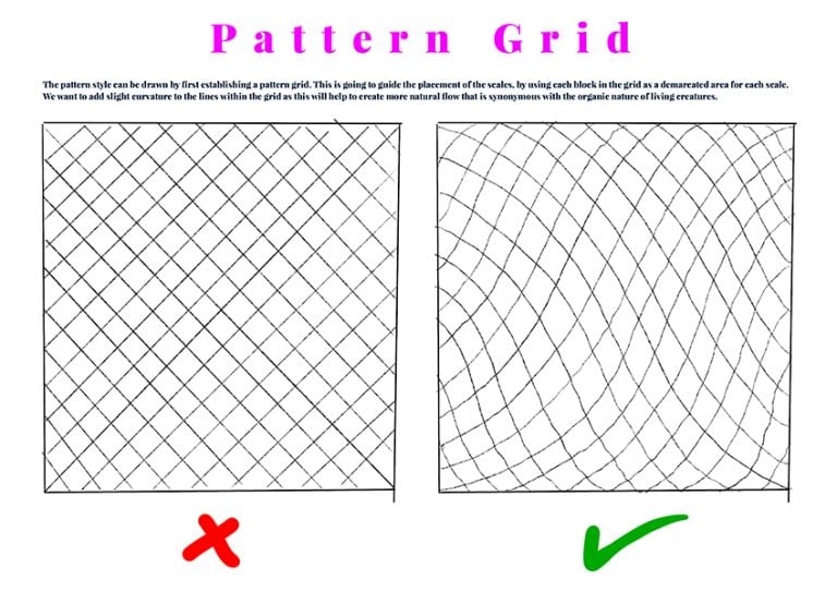 How to Draw Scales - A Realistic Snakeskin Drawing Guide