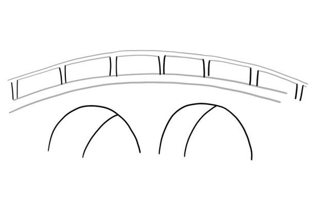 How to Draw a Bridge - An Easy-to-Follow Bridge Drawing Tutorial