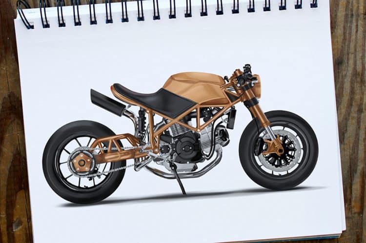 How to Draw a Motorcycle – Motorcycle Drawing Tutorial