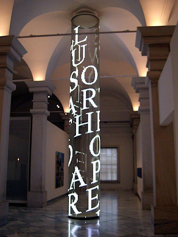 Jenny Holzer - Sagacious Transformer of Text into Art
