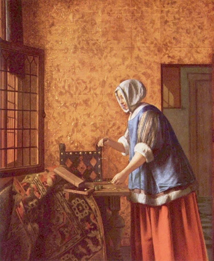 "Woman Holding a Balance" by Johannes Vermeer - An Analysis
