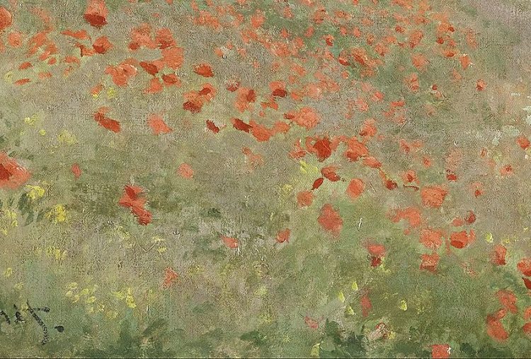 "Wild Poppies Near Argenteuil" by Claude Monet - An Analysis