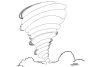 How to Draw a Tornado - A Realistic Tornado Drawing