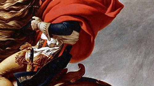 "Napoleon Crossing the Alps" by Jacques-Louis David - Analysis