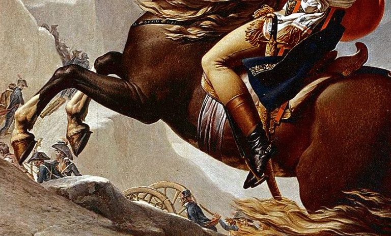 "Napoleon Crossing the Alps" by Jacques-Louis David - Analysis