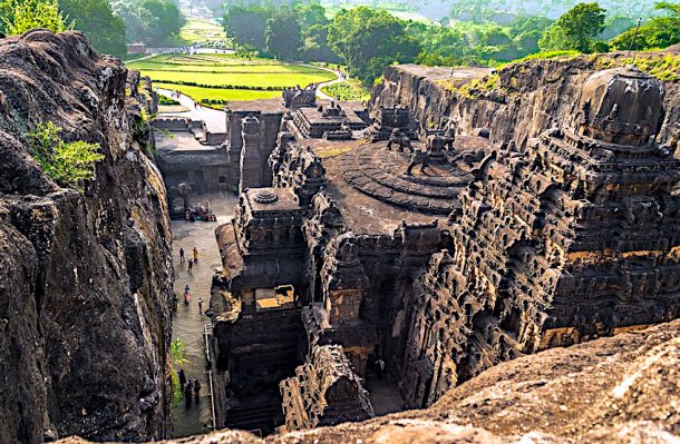 Kailasa Temple at Ellora - The Shrine Carved from a Single Rock