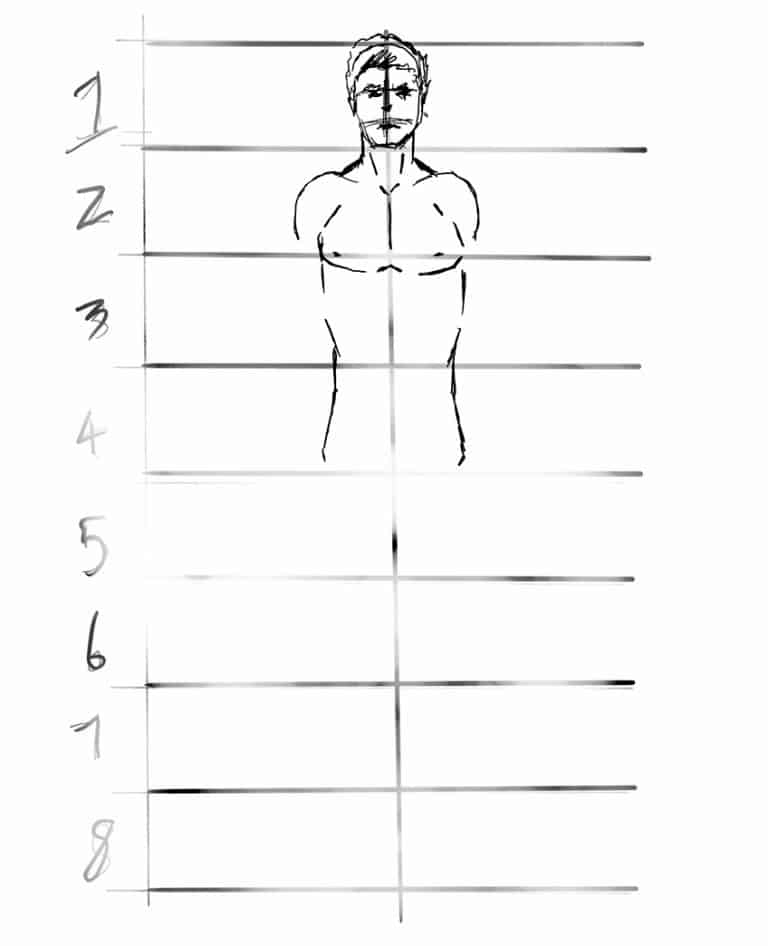 Anime Anatomy Drawing – Create the Body Base of Your Anime