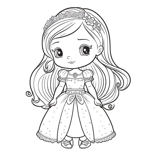 Princess Coloring Pages - 17 New Free-to-use Princess Coloring Sheets