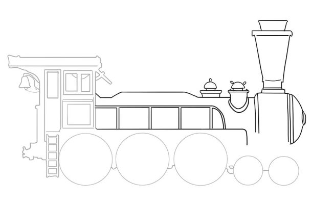 How to Draw a Train - Easy Train Drawing Tutorial