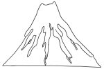 How to Draw a Volcano - A Realistic Volcano Drawing Tutorial