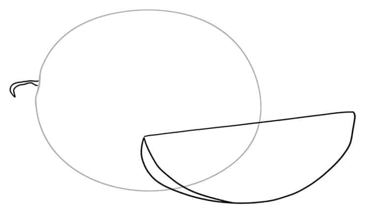 How to Draw a Watermelon - An Easy Watermelon Drawing