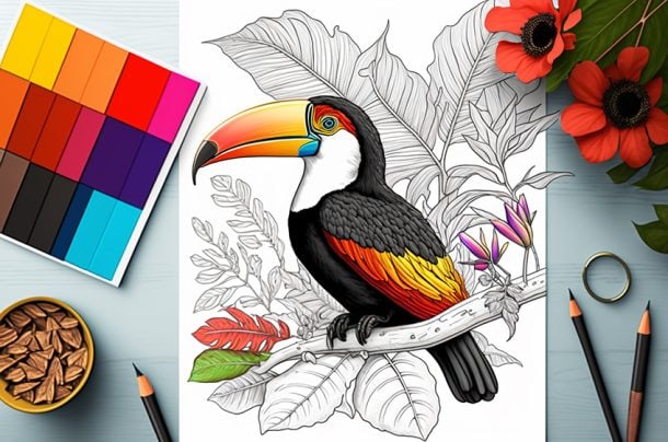 Bird Coloring Pages - 26 Gorgeous Birds to Color