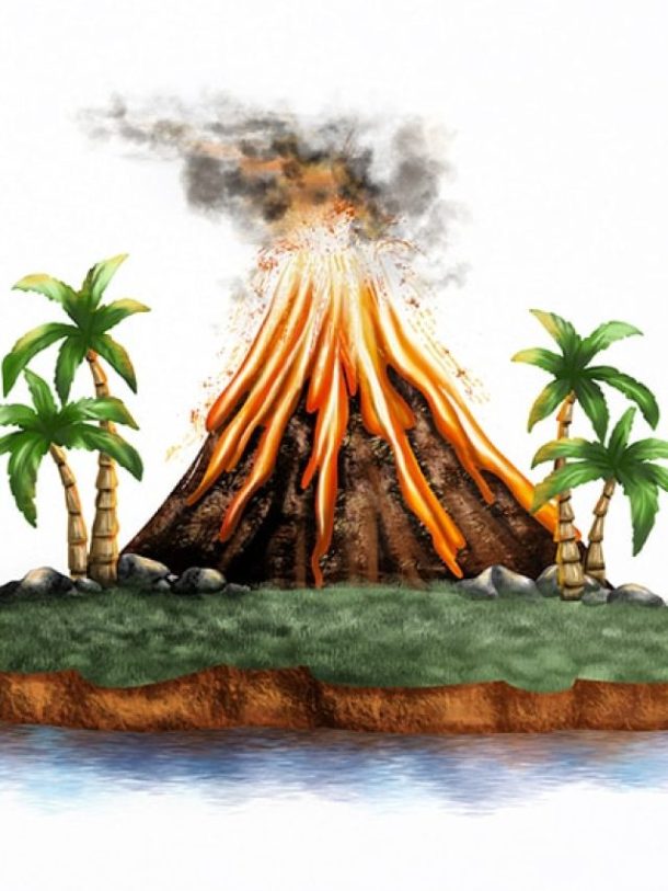Volcano Drawing - Learn to Draw a Realistic Volcano! - Art in Context