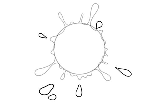 How to Draw Blood - Create a Realistic Blood Drawing