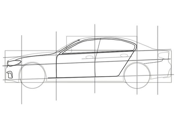 How to Draw a Car - An Exhilarating Car Drawing
