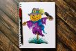 How to Draw a Scarecrow - Create an Easy Scarecrow Face