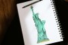 How to Draw the Statue of Liberty - An Easy Step-by-Step Guide