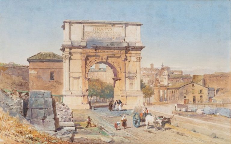 Arch of Titus - Through the Arch of History
