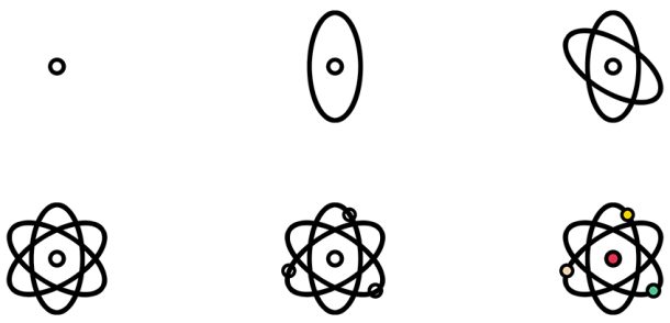 How to Draw an Atom - Create a Tiny and Intricate Atom Drawing