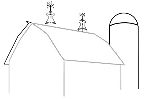 How to Draw a Barn - Create a Magnificent Barn Sketch