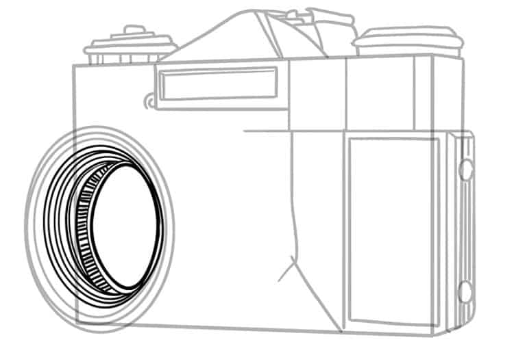How to Draw a Camera - An Easy Step-by-Step Drawing Tutorial
