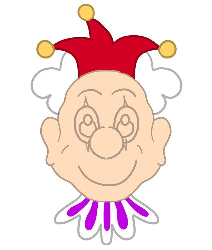 How to Draw a Clown - Create a Goofy and Colorful Clown Drawing