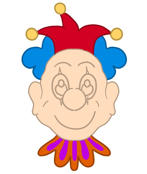 How to Draw a Clown - Create a Goofy and Colorful Clown Drawing