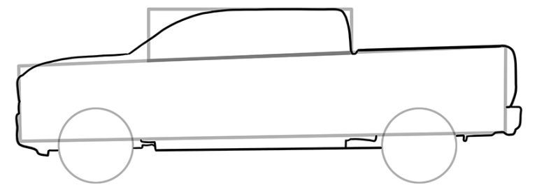 How to Draw a Truck - Create a Sleek and Modern Truck Drawing