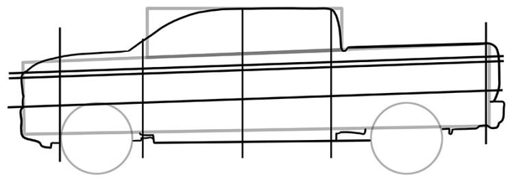 How to Draw a Truck - Create a Sleek and Modern Truck Drawing