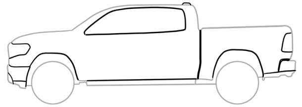 How to Draw a Truck - Create a Sleek and Modern Truck Drawing