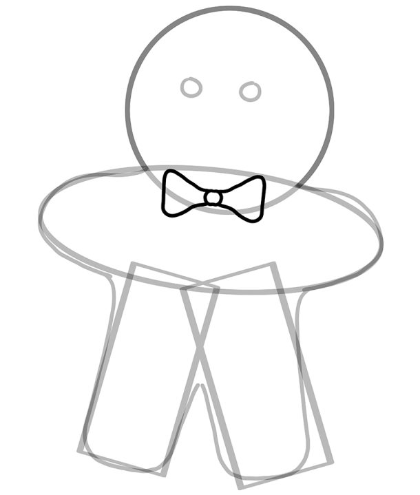 How to Draw a Gingerbread Man - A Step-by-Step Tutorial
