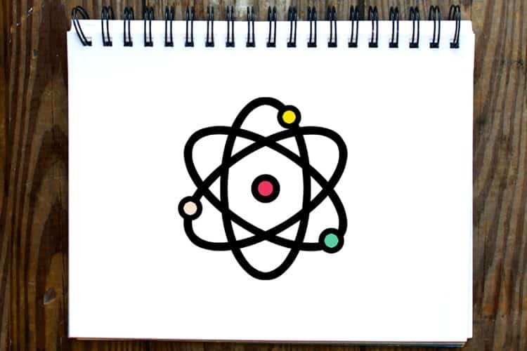 How to Draw an Atom - Create a Tiny and Intricate Atom Drawing