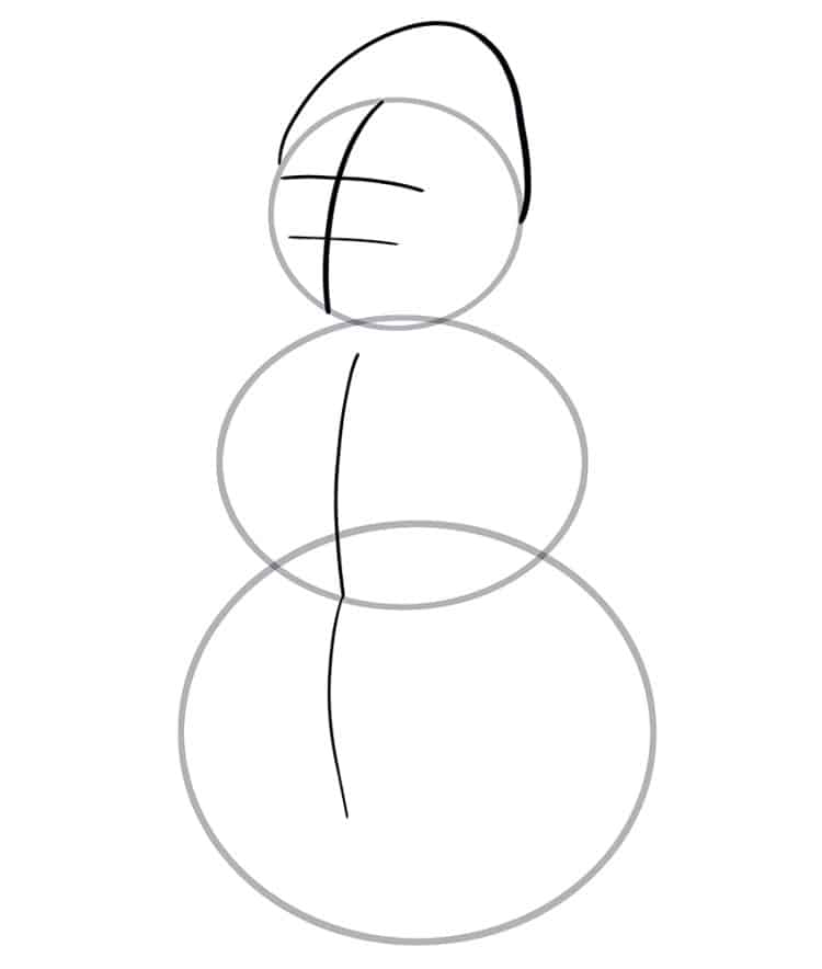 How to Draw a Snowman - Create a Magical Snowman Sketch