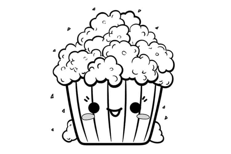 Food Coloring Pages - 13 Brand New Coloring Sheets for Foodies