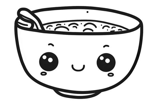 Food Coloring Pages - 13 Brand New Coloring Sheets for Foodies